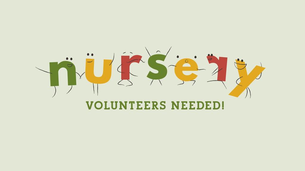 Nursery Help Needed this Summer - First Presbyterian Church of Wooster